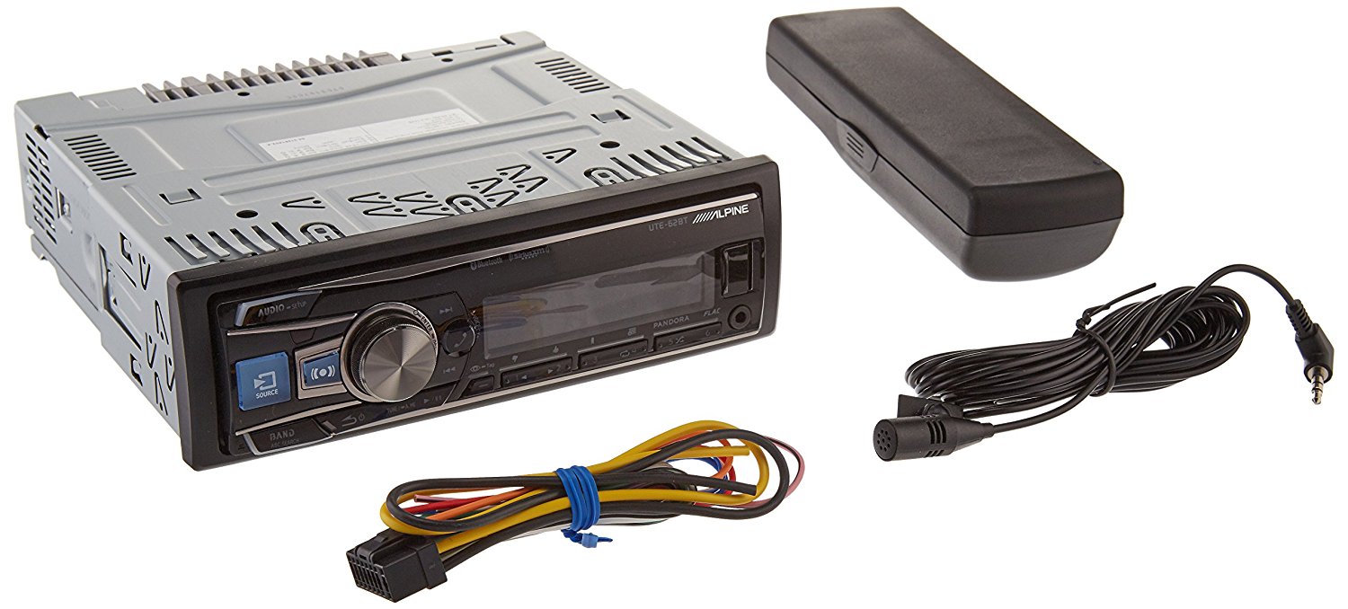 Alpine UTE-73EBT Bluetooth USB AUX Ipod Mechless NZ Tuners 2x Pre Outs ...